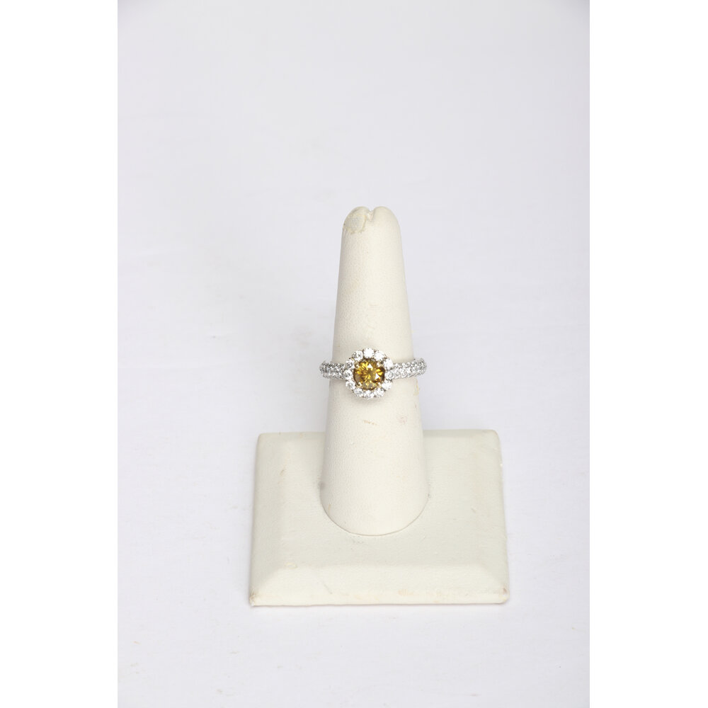 Louis Newman - Diamond Halo Ring | Mitchell Stores
